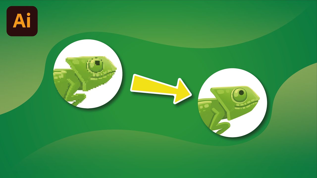 Ubah Logo Resolusi Rendah jadi Gambar Vektor Resolusi Tinggi di Adobe ...