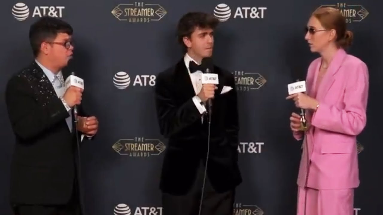 Pangi Gets Interviewed At The Streamer Awards - YouTube