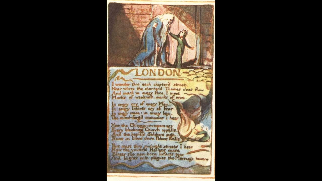 London by William Blake AQA GCSE poetry anthology power and conflict ...