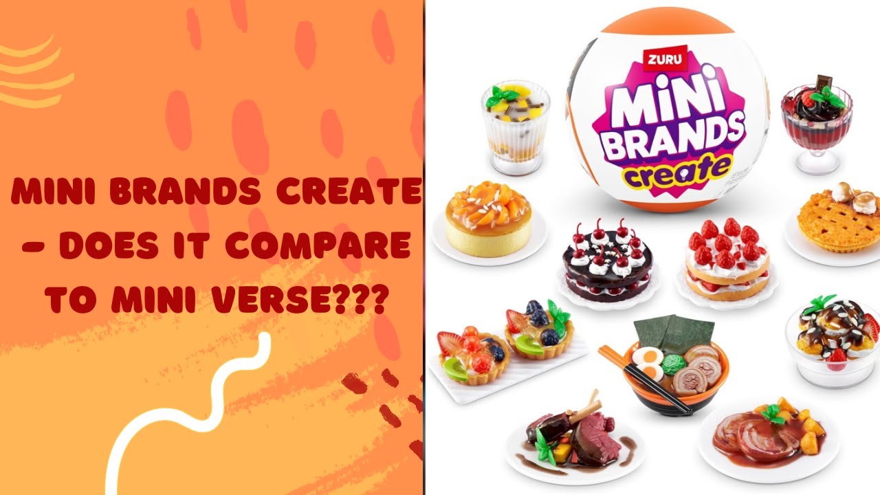 NEW Mini Brands Create Masterchef - YouTube