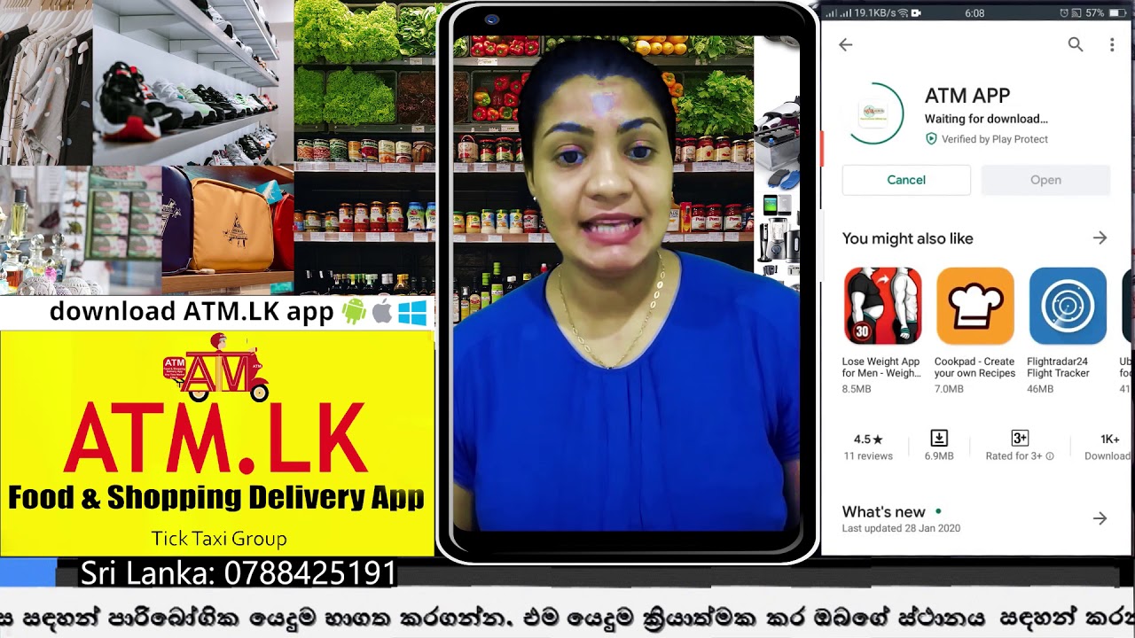 How Can You Order Your Favorite Food and Grocery through ATM.LK Food ...