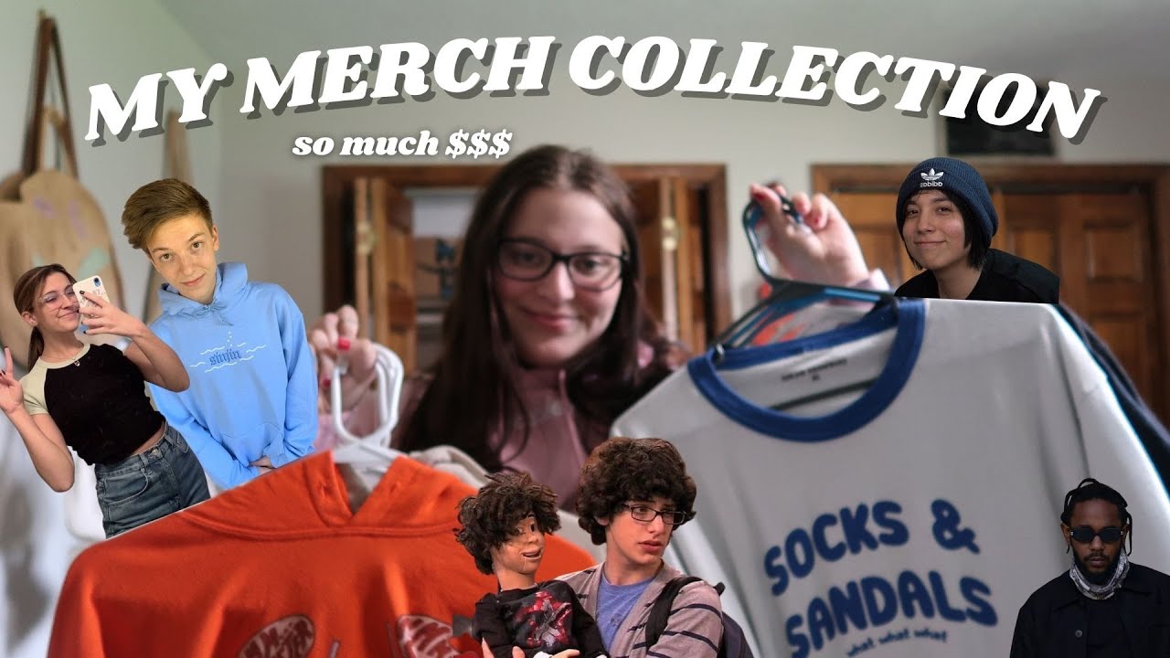 MY MERCH COLLECTION - YouTube