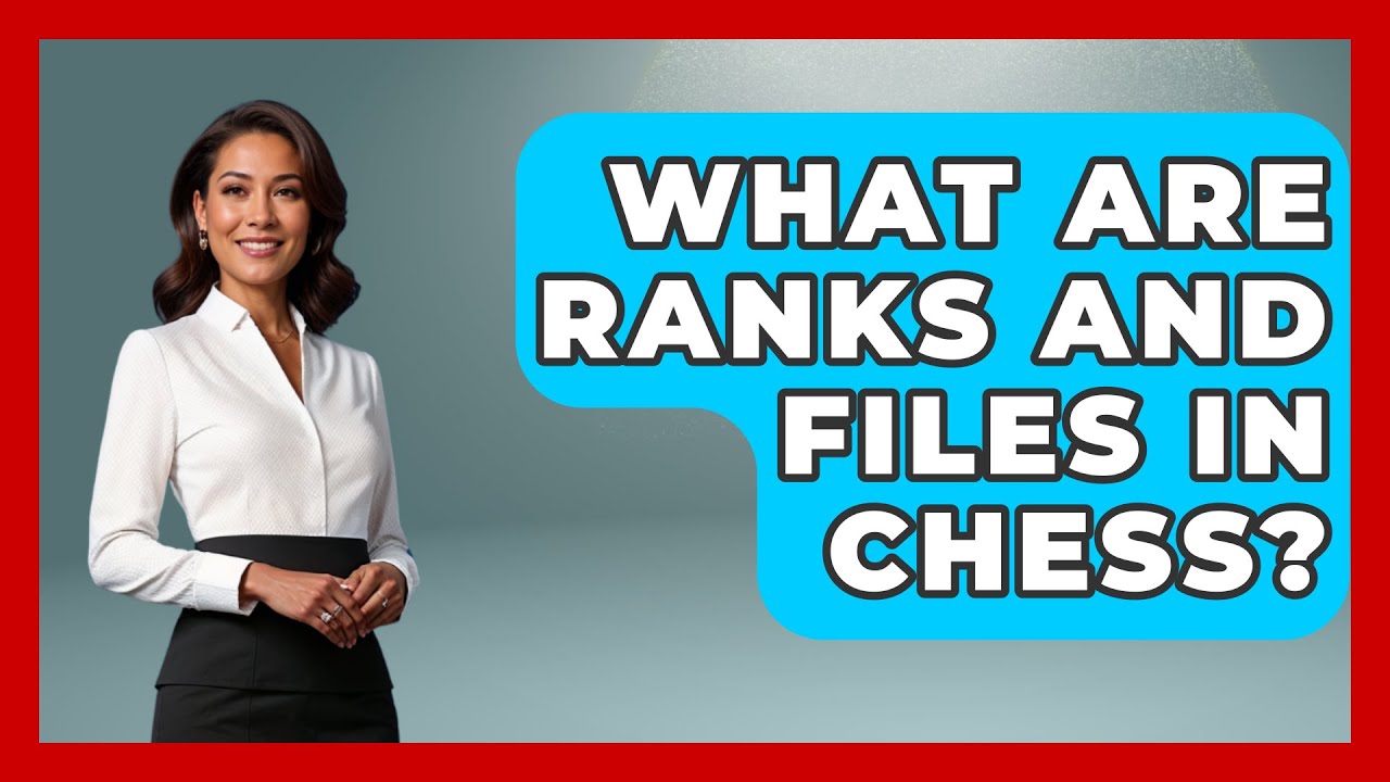 What Are Ranks And Files In Chess? - The Board Game Xpert - YouTube