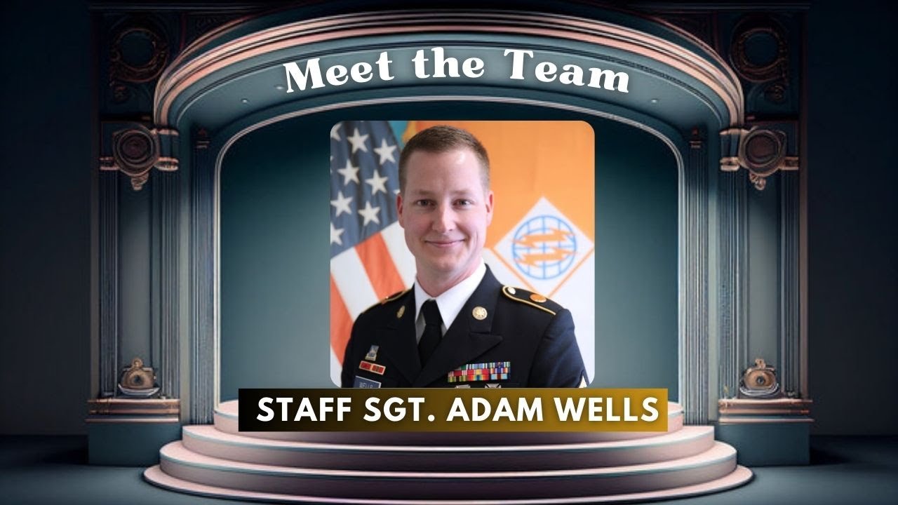 Meet the Team: Staff Sgt. Adam Wells - YouTube