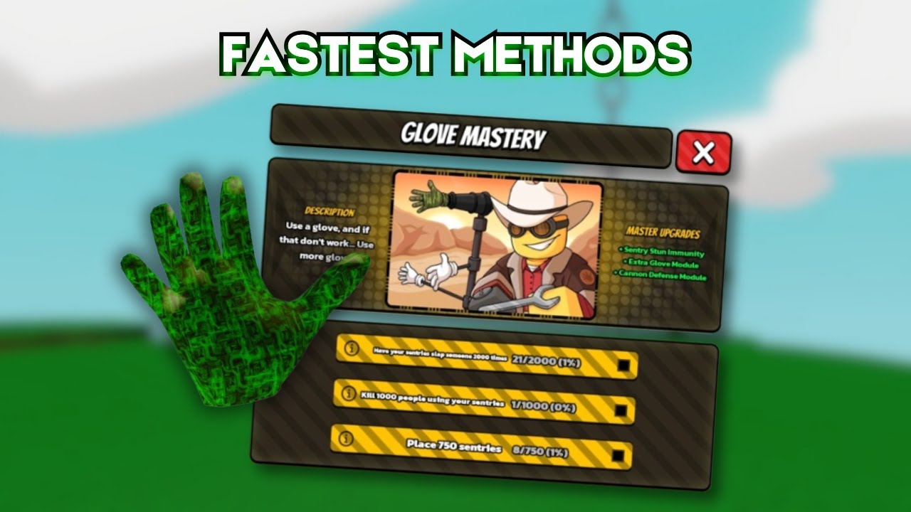 FASTEST WAYS To Get The ENGINEER MASTERY | Slap Battles - YouTube