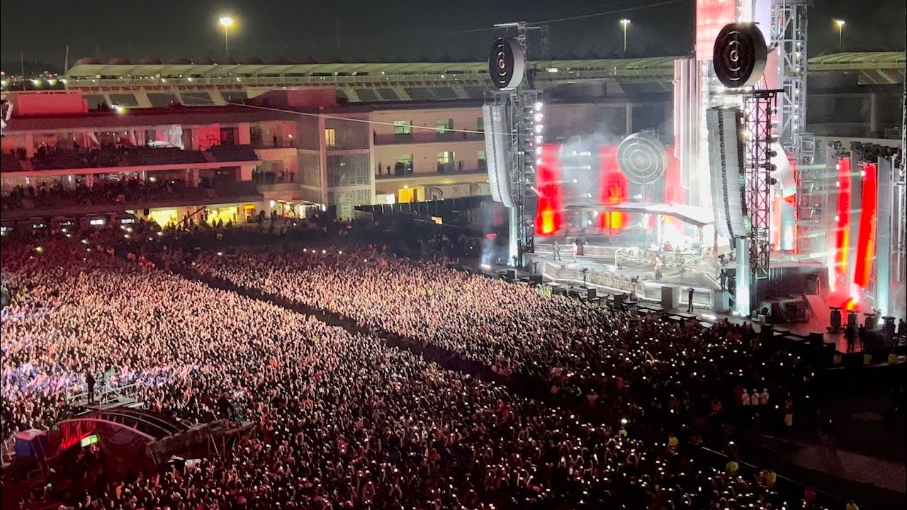 Rammstein- Links 2 3 4 / 01 Octubre 2022 foro sol - YouTube