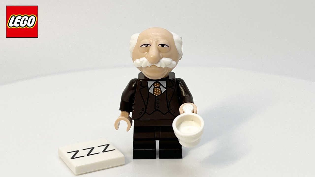 LEGO Waldorf - Minifigure in the Muppets, Collectible Minifigure Series ...