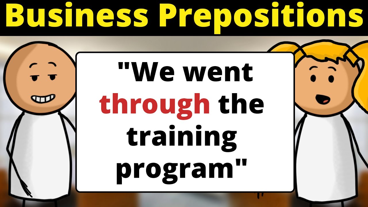 Business English Prepositions - Easy English Conversation Practice 3 ...