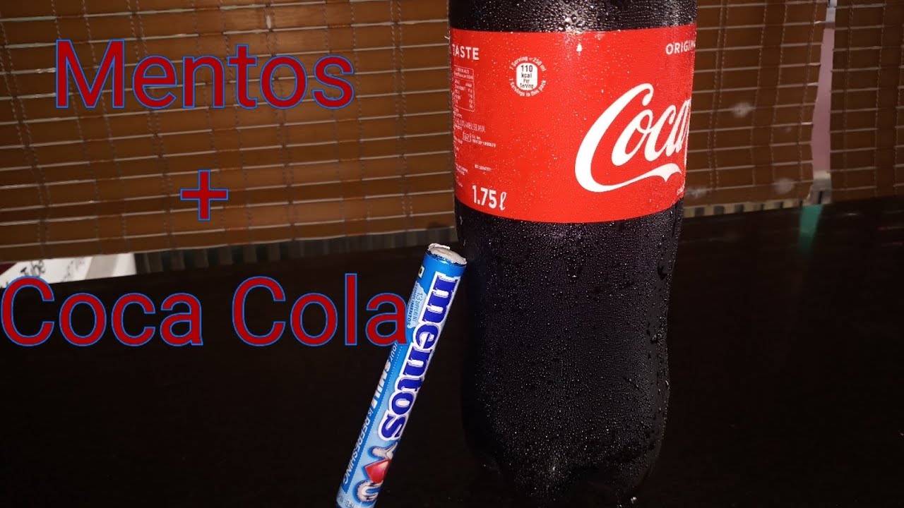 Experiment..Coco Cola + Mentos/ ഇതൊരു കിടുക്കാച്ചി ആണേ........ - YouTube