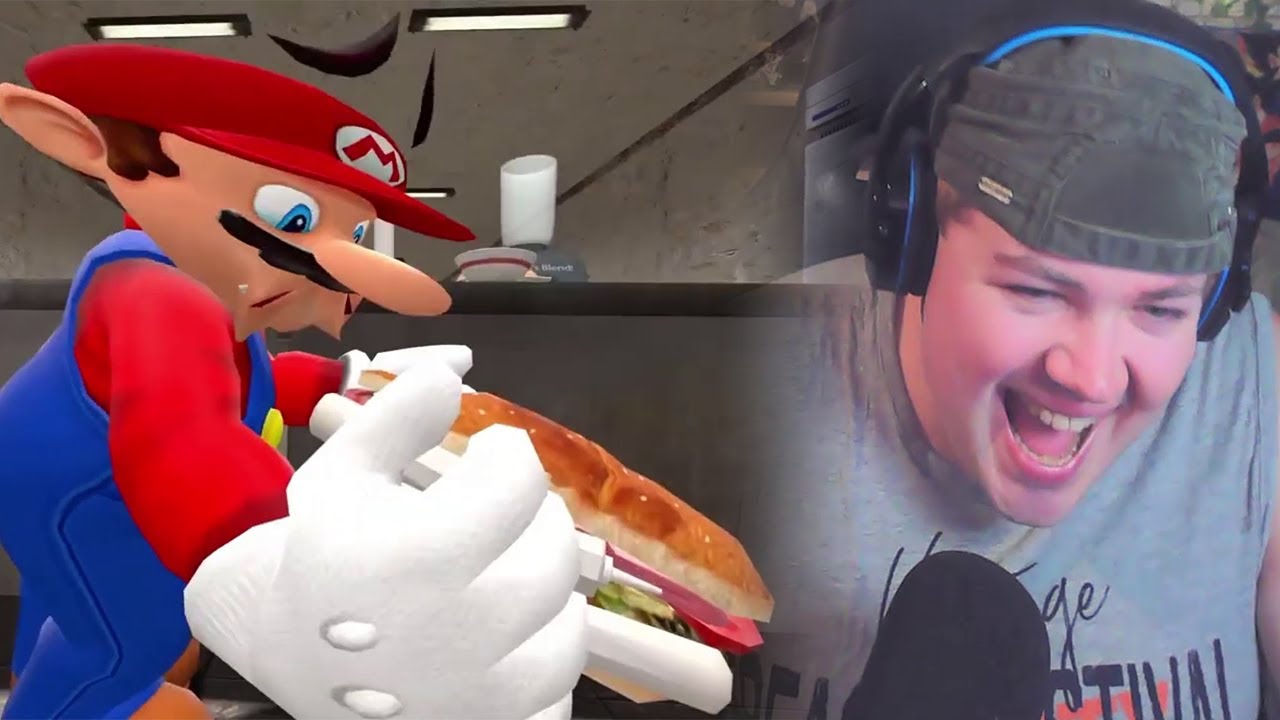 SMG4: Mario geht zu SUBWAY und will extra MAYONNAISE [Ger Sub ...