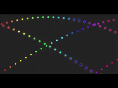 Pendulum wave - YouTube