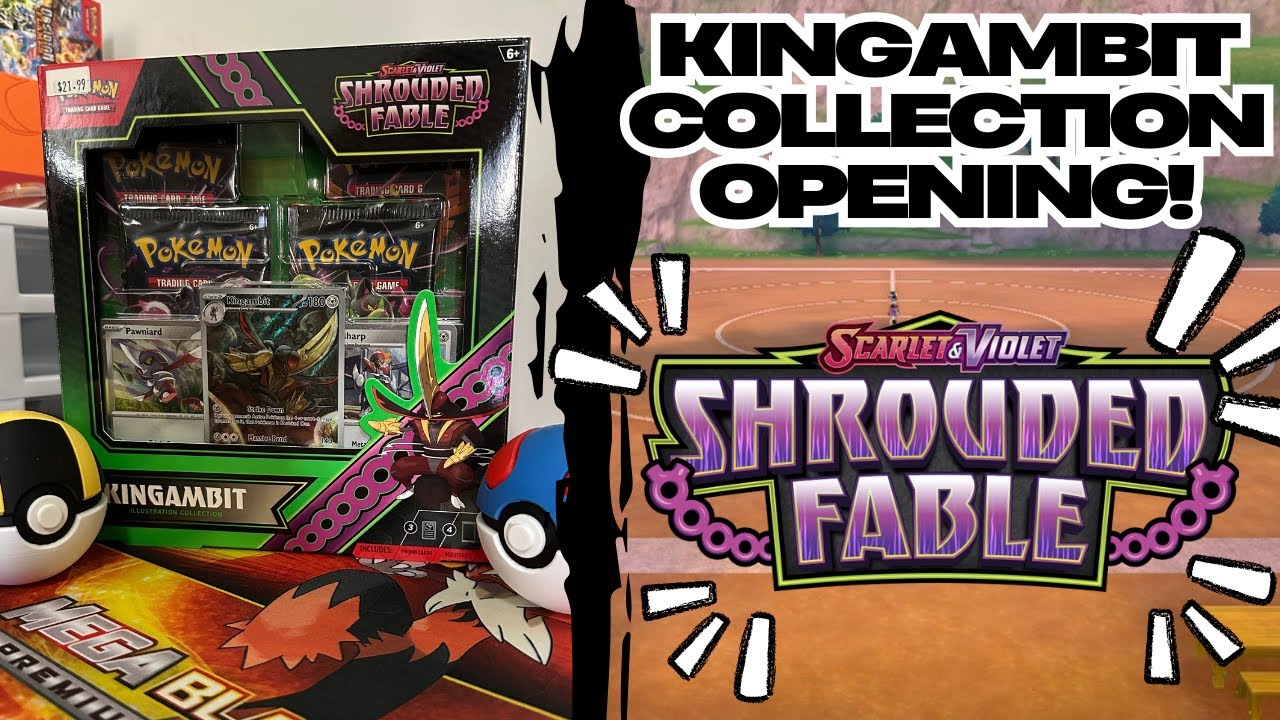 Shrouded Fable Kingambit Illustration Collection Box Opening! 🔥 Epic ...