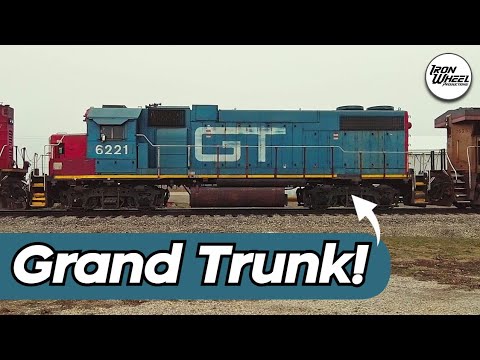 (RARE) GTW #6221 on a CN Power Move! - YouTube
