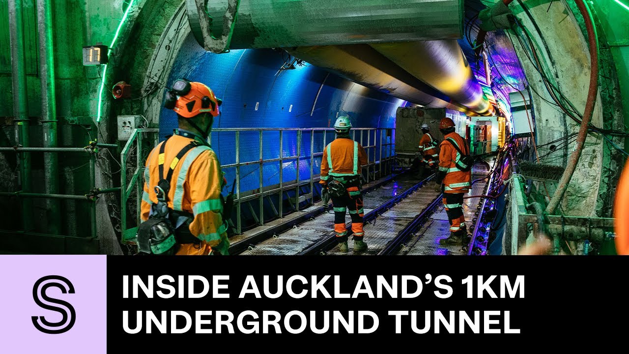 Inside the 1km underground tunnel that will carry Auckland's wastewater ...