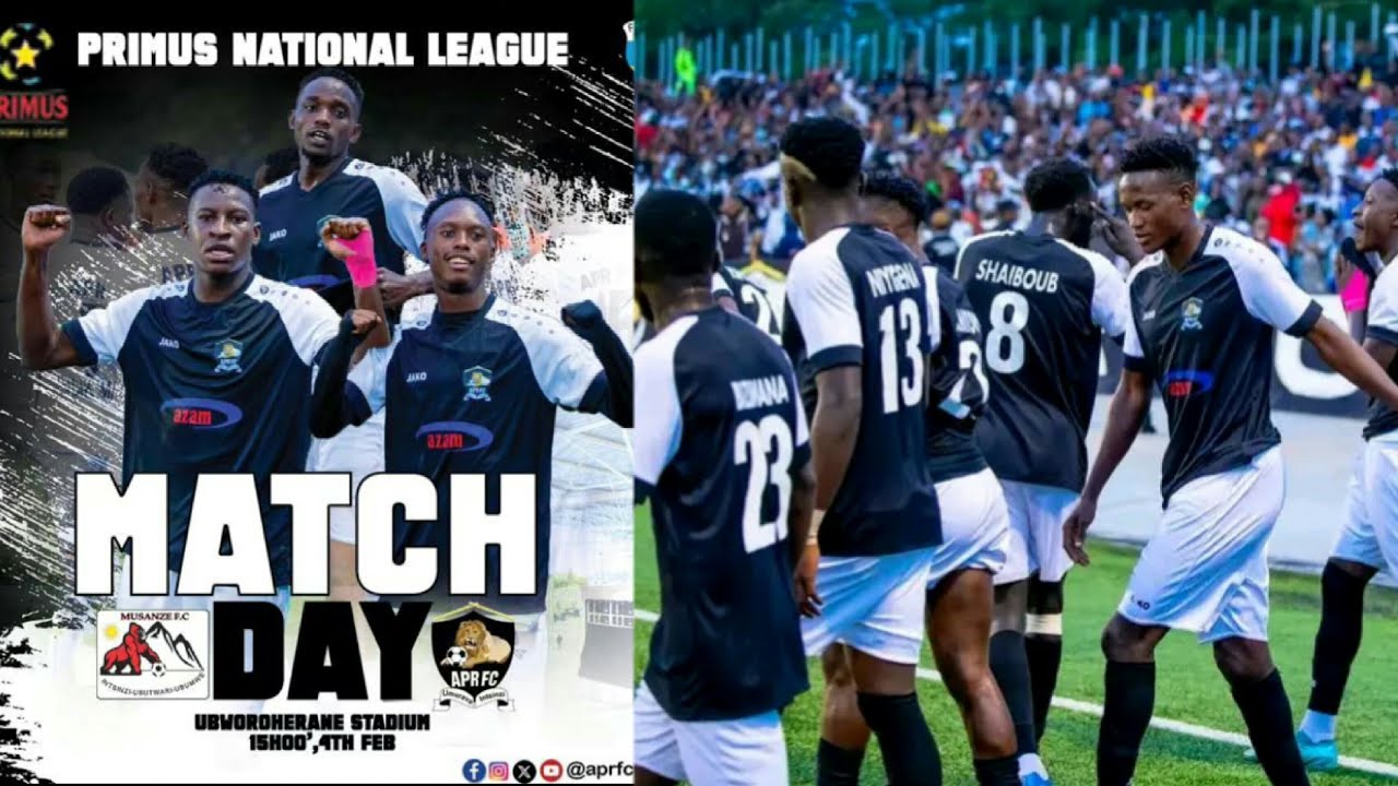 Live:MUSANZE FC VS APR FC - YouTube