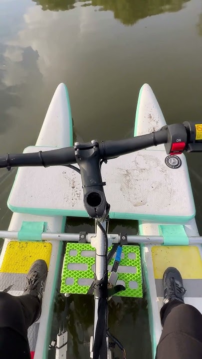 Мощный электро катамаран - YouTube