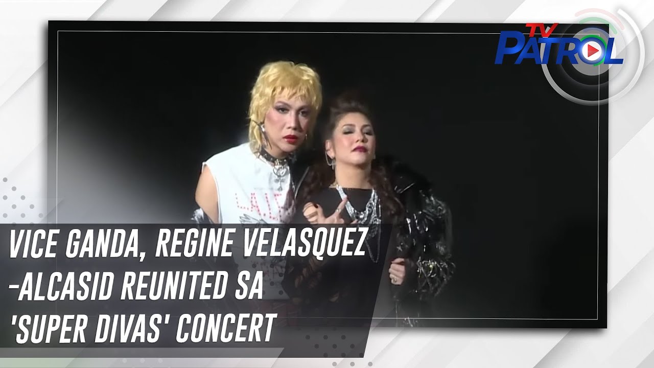 Vice Ganda, Regine Velasquez-Alcasid reunited sa 'Super Divas' concert | TV Patrol - YouTube