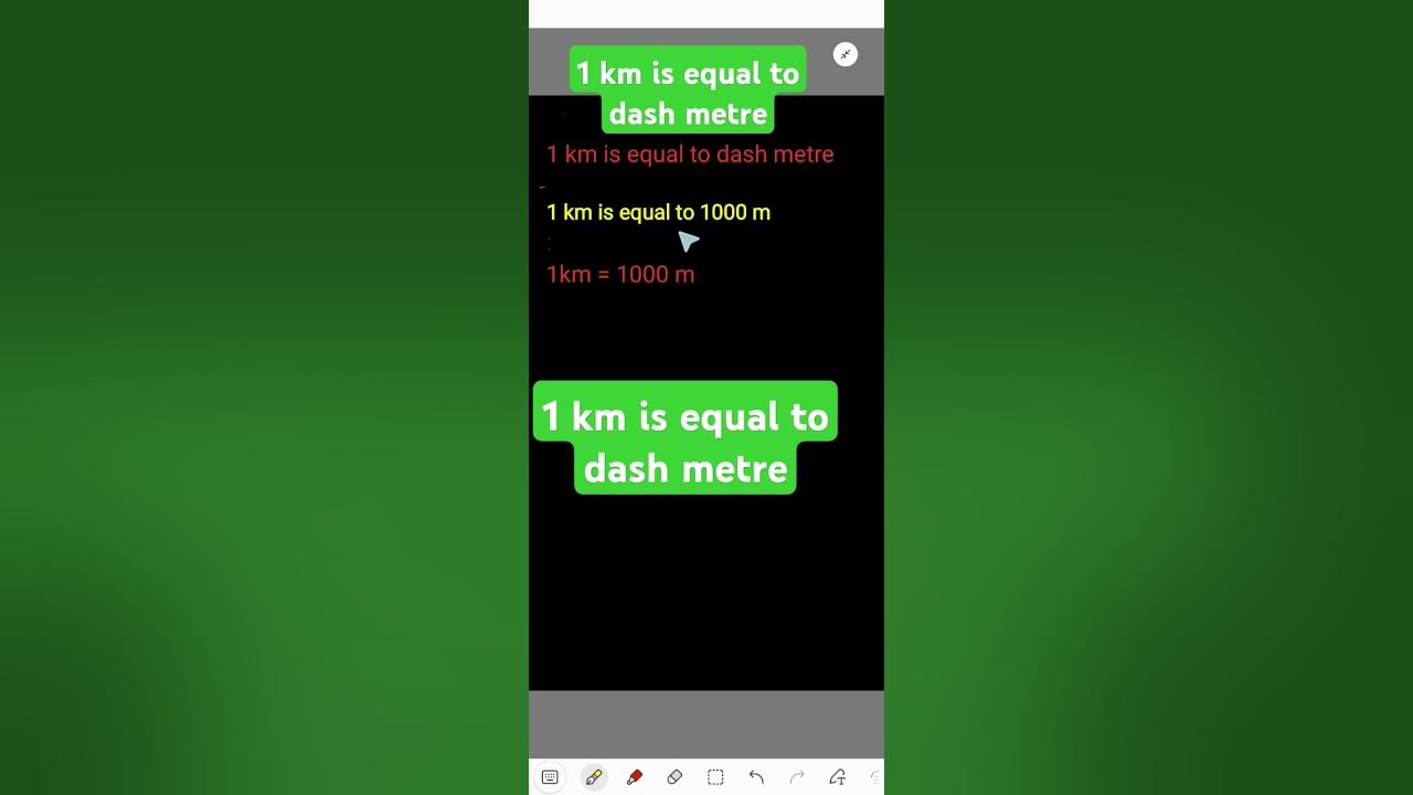 1 Km Is Equal To Dash Metre maths YouTube 1-km-is-equal-to-dash-metre-maths-youtube