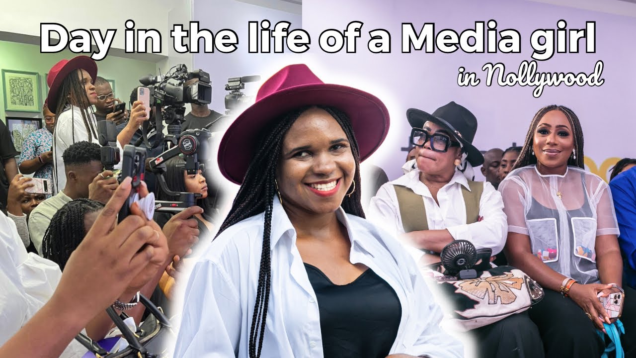 DAY IN THE LIFE OF A MEDIA GIRL IN NOLLYWOOD + EVENT WITH YOUR FAVES ...