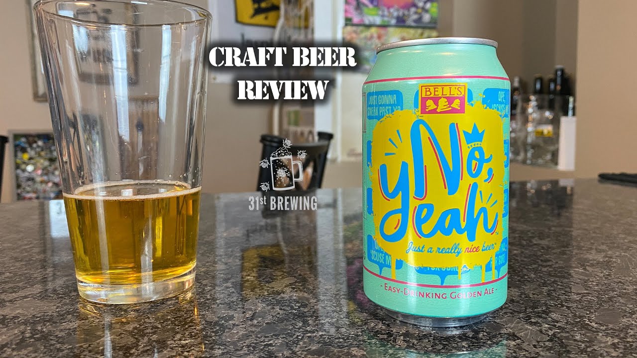 Bell's Brewery No, Yeah Golden Ale Beer Review - YouTube