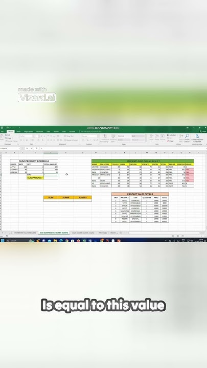 Efficient Excel Sum Calculation in 4 Methods - YouTube