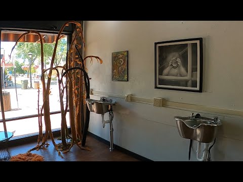 Creative 360 Remote Site? Art! Downtown Midland, MI Black-light room ...