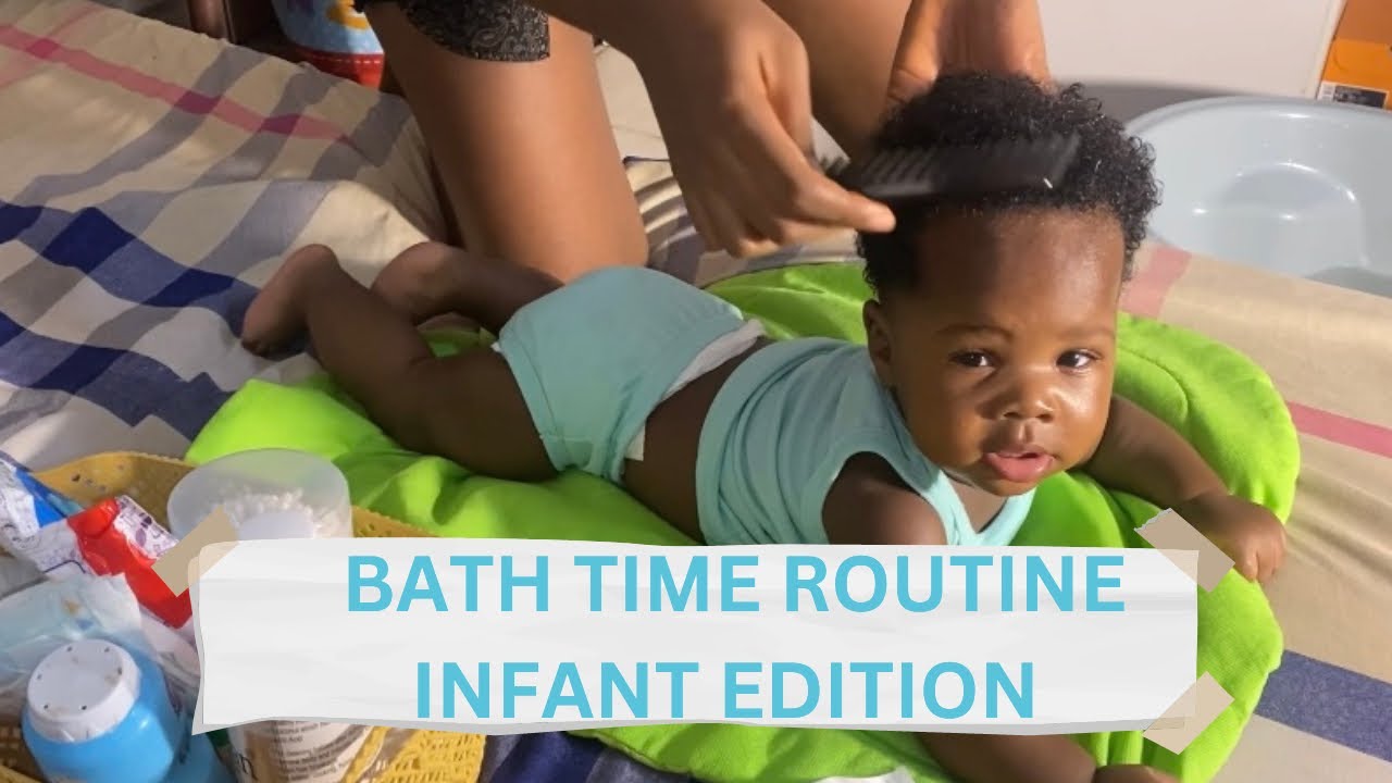 REALISTIC BATH TIME ROUTINE. INFANT EDITION. 0-6 Mos - YouTube
