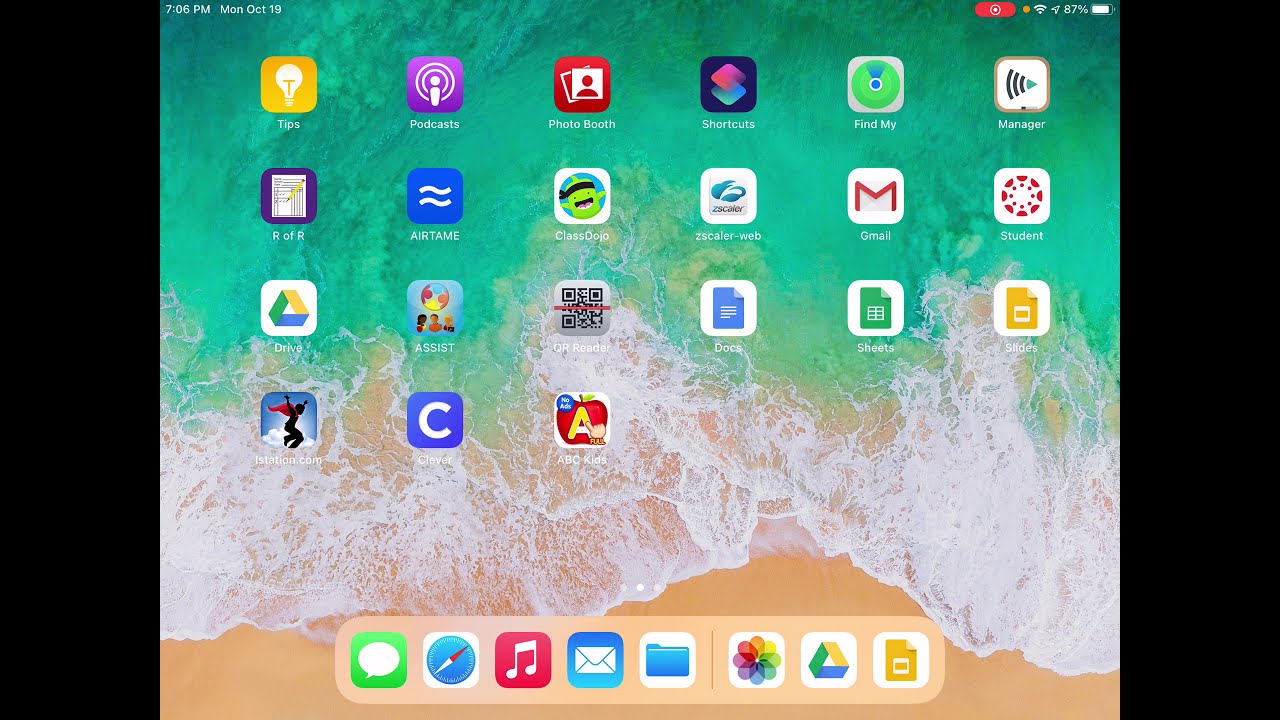 Using ABC Kids App on an iPad Kindergarten Nov 2020 - YouTube