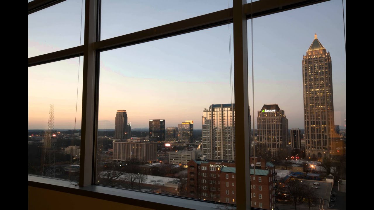 Midtown Atlanta Sunset - YouTube