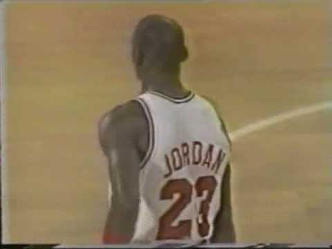 Bulls vs. Knicks 1988-89. Jordan 37pts/9rbs - YouTube