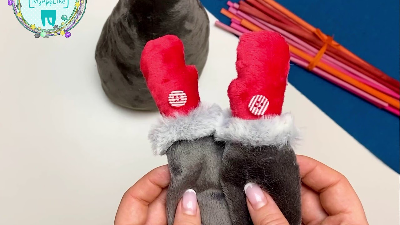 МК гном своими руками. Скандинавский гном. Новогодний гном. - YouTube