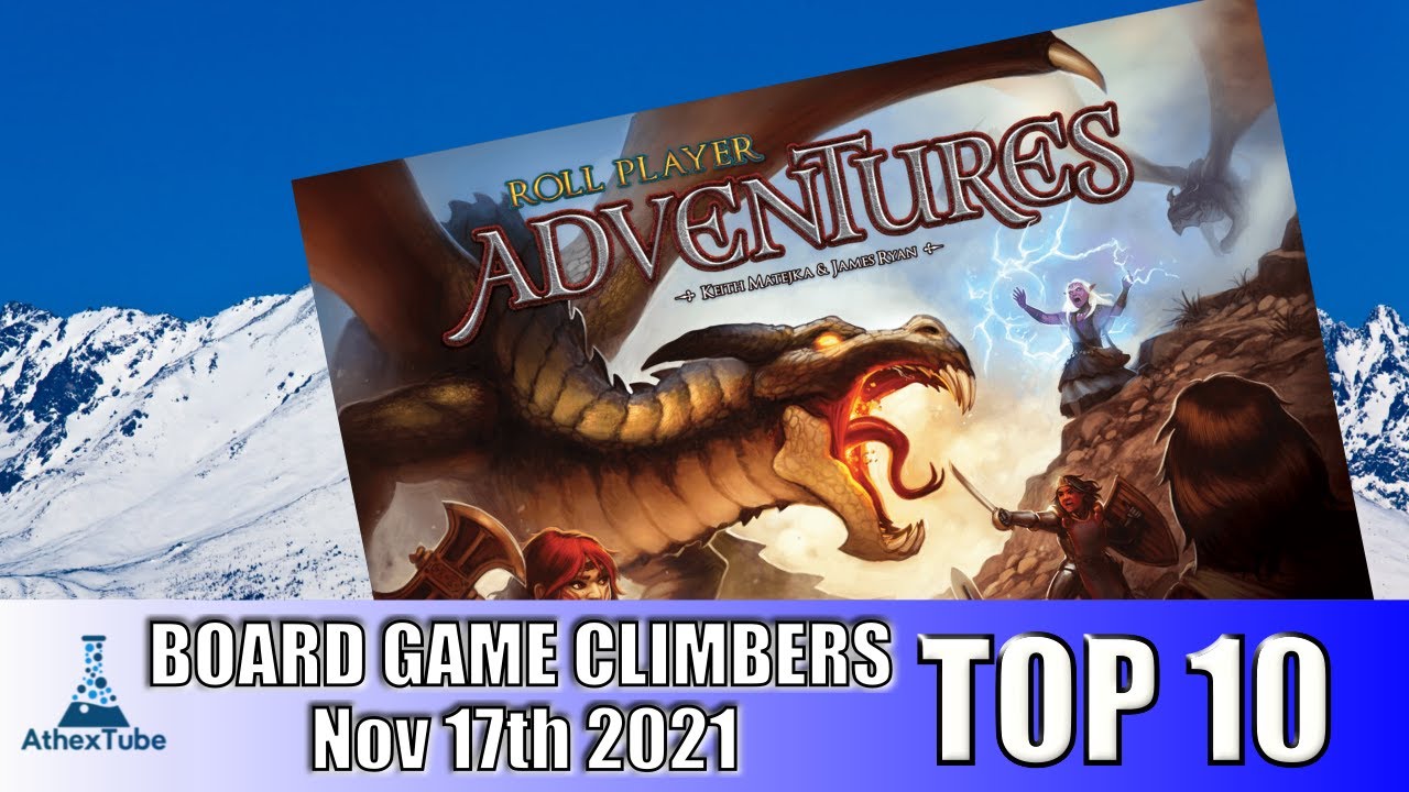 Top 10 Board Game Climbers for Week Ending in November 17th 2021 - YouTube