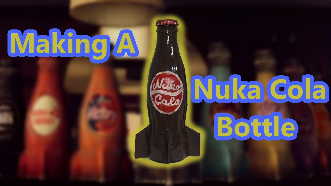 Making A Nuka Cola Bottle From Fallout - YouTube