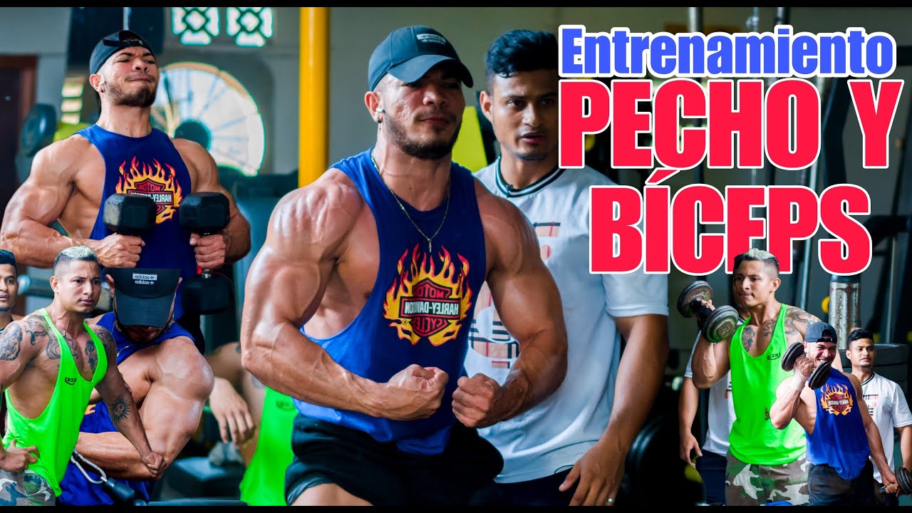 Team Bodybuilding Entrenamiento de Pecho y Biceps Segunda parte - YouTube