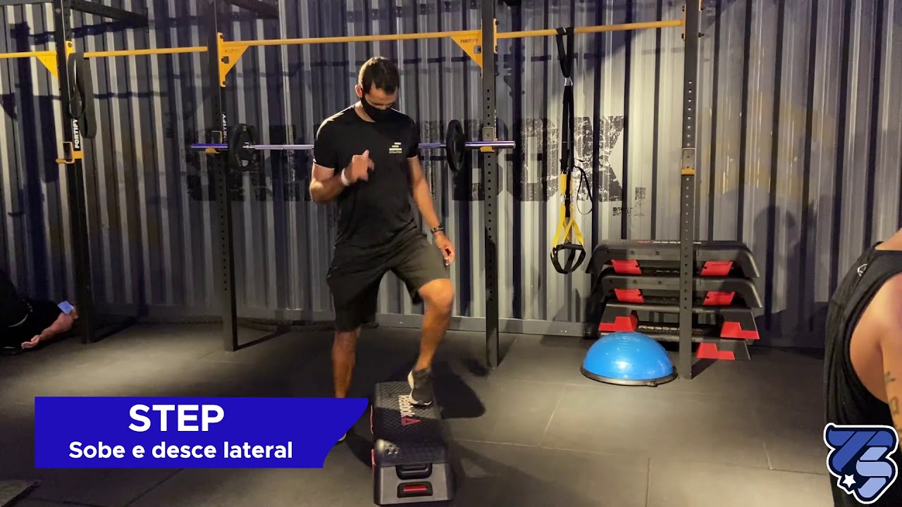 Step sobe e desce lateral - YouTube