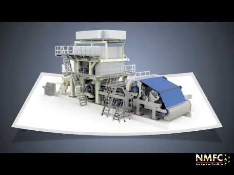 NMFC - CTM SERIES CRESCENT FORMER TISSUE MACHINE - YouTube