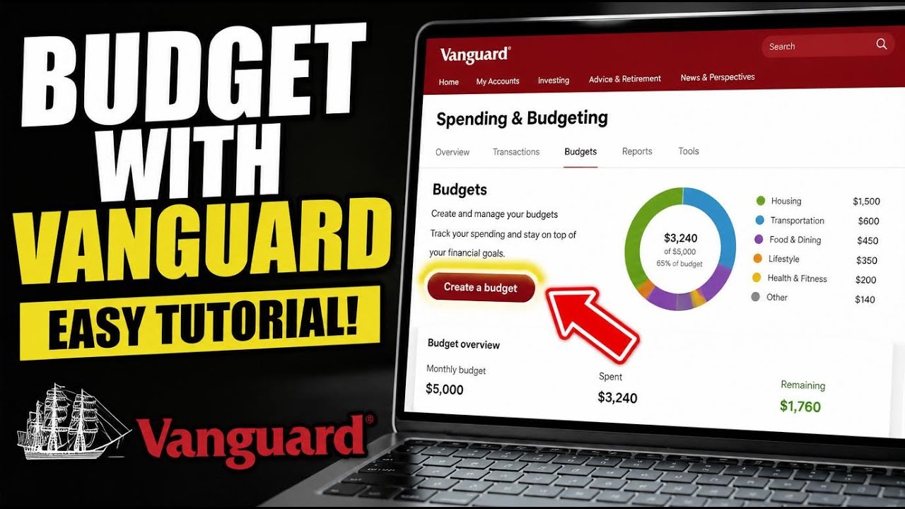 How to budget with Vanguard - Easy Tutorial - YouTube