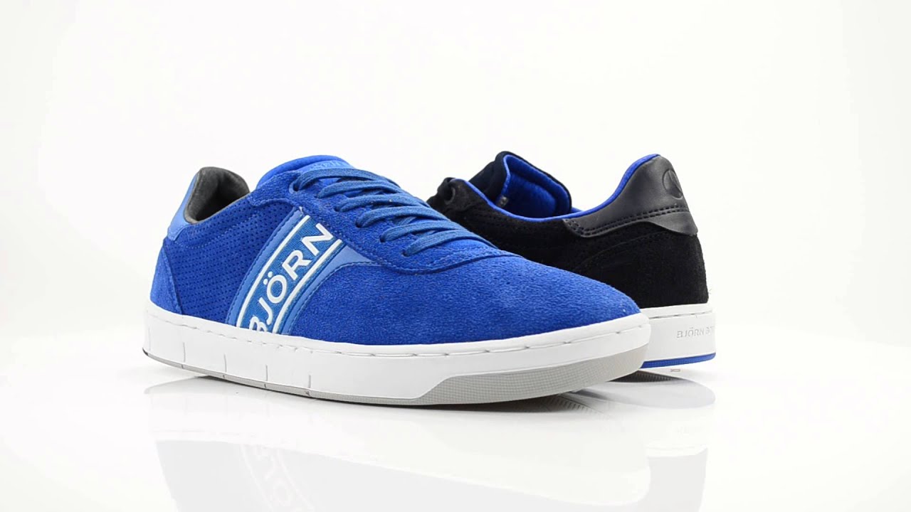 Bjorn Borg Men Shoes, sneakers, schuhe Low Sue Blue - YouTube