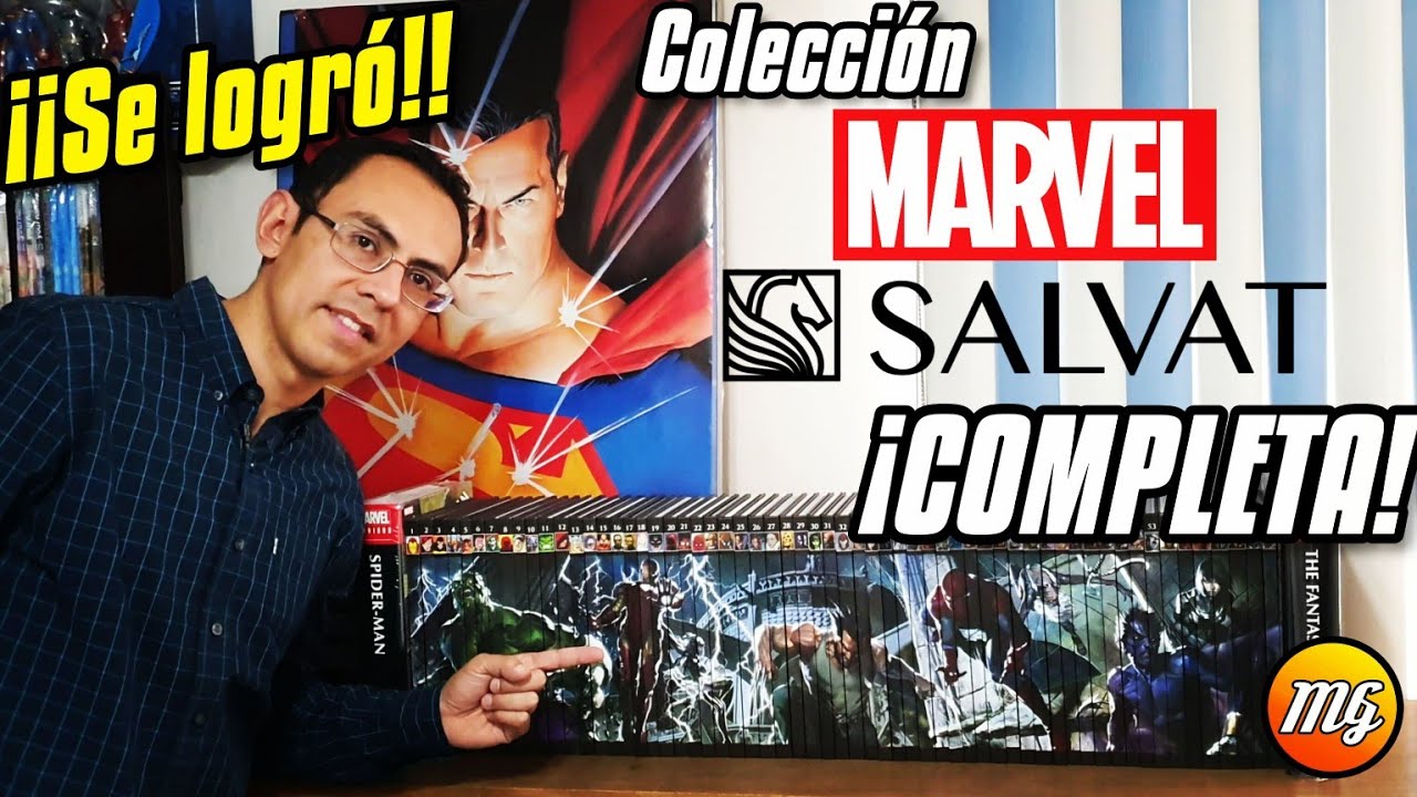 💥SE LOGRÓ!!!! Colección MARVEL SALVAT COMPLETA!!!! Vistazo y mis ...
