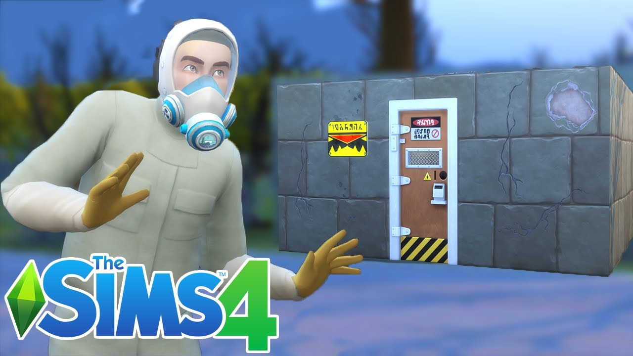 UNDERGROUND BUNKER BUILD | THE SIMS 4 [GAMEPLAY PART 1] - YouTube