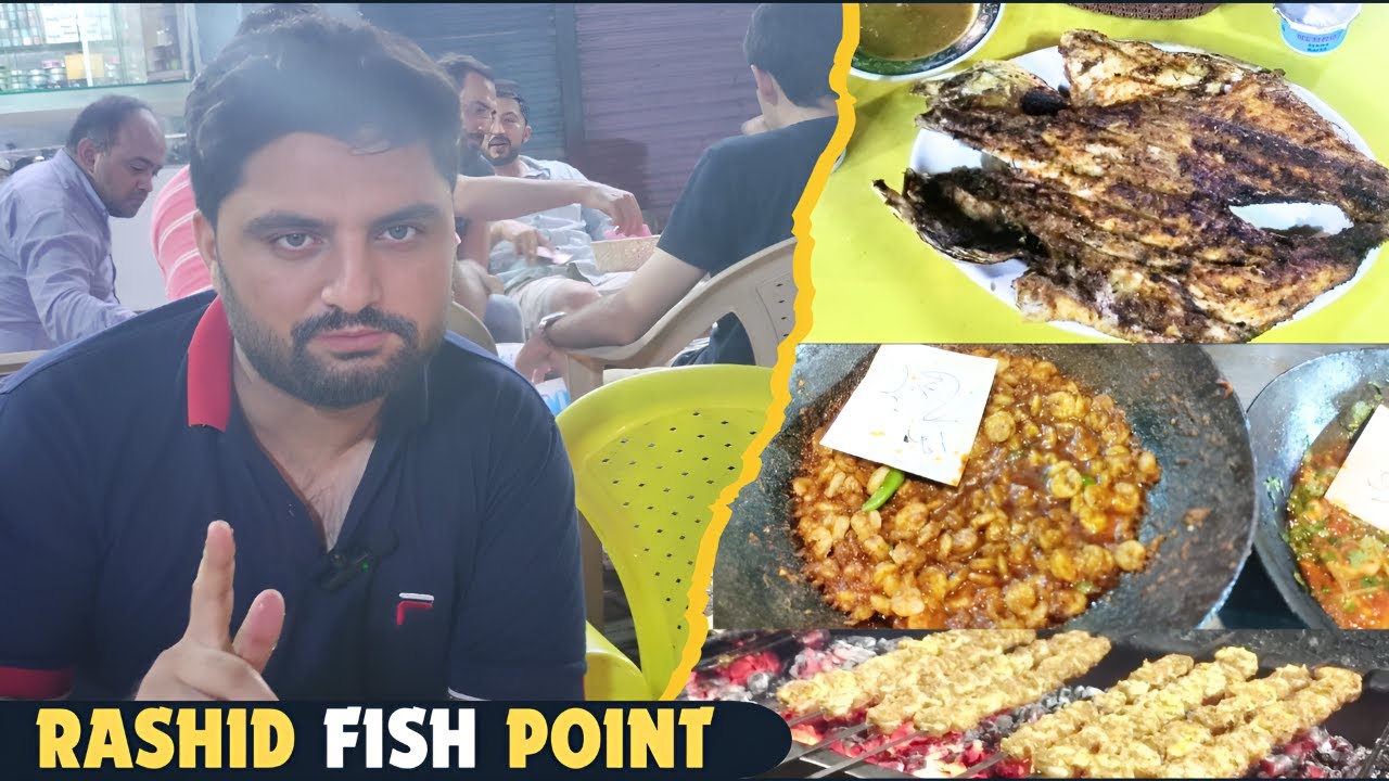 Karachi's Most Famous Fish Point |Kemari Fish market | Grilled Fish ...