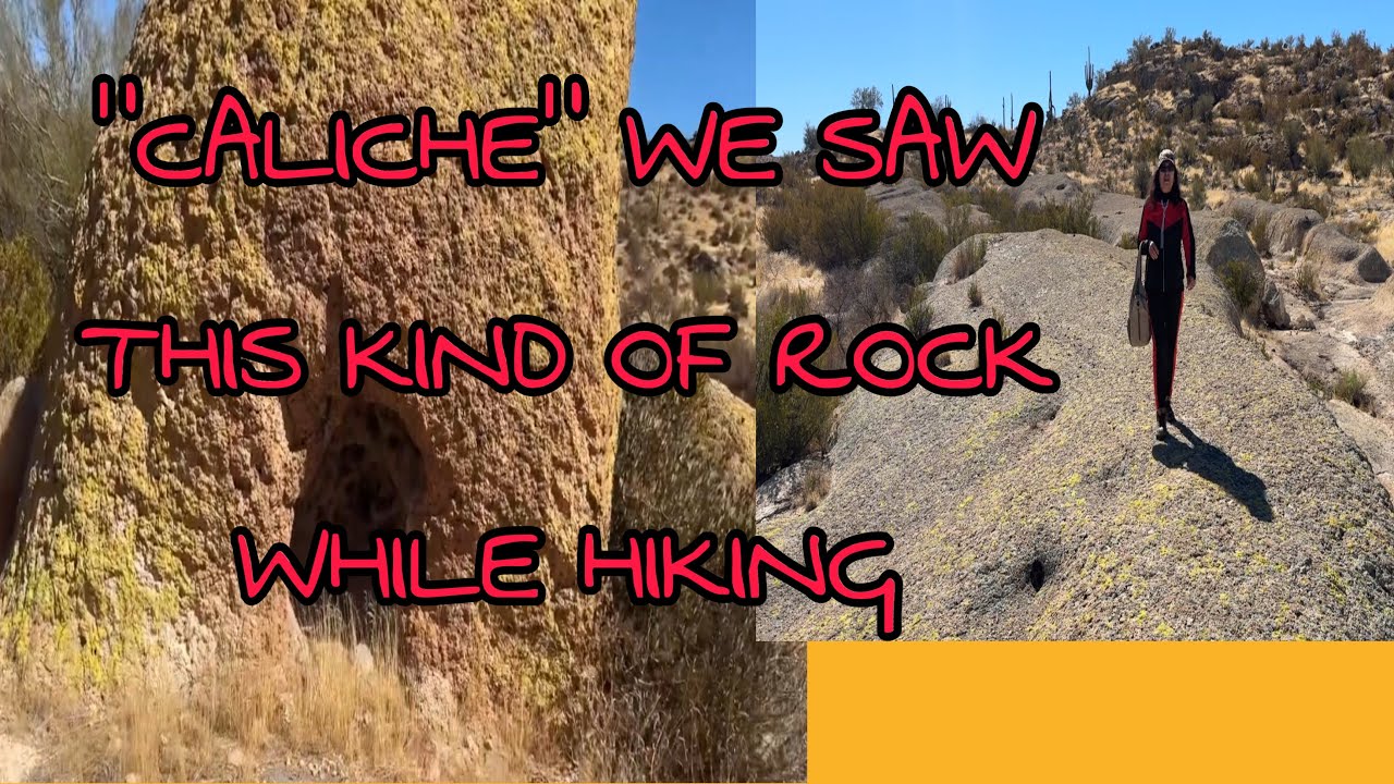 “CALICHE” SAW THIS ROCK WHILE HIKING - YouTube