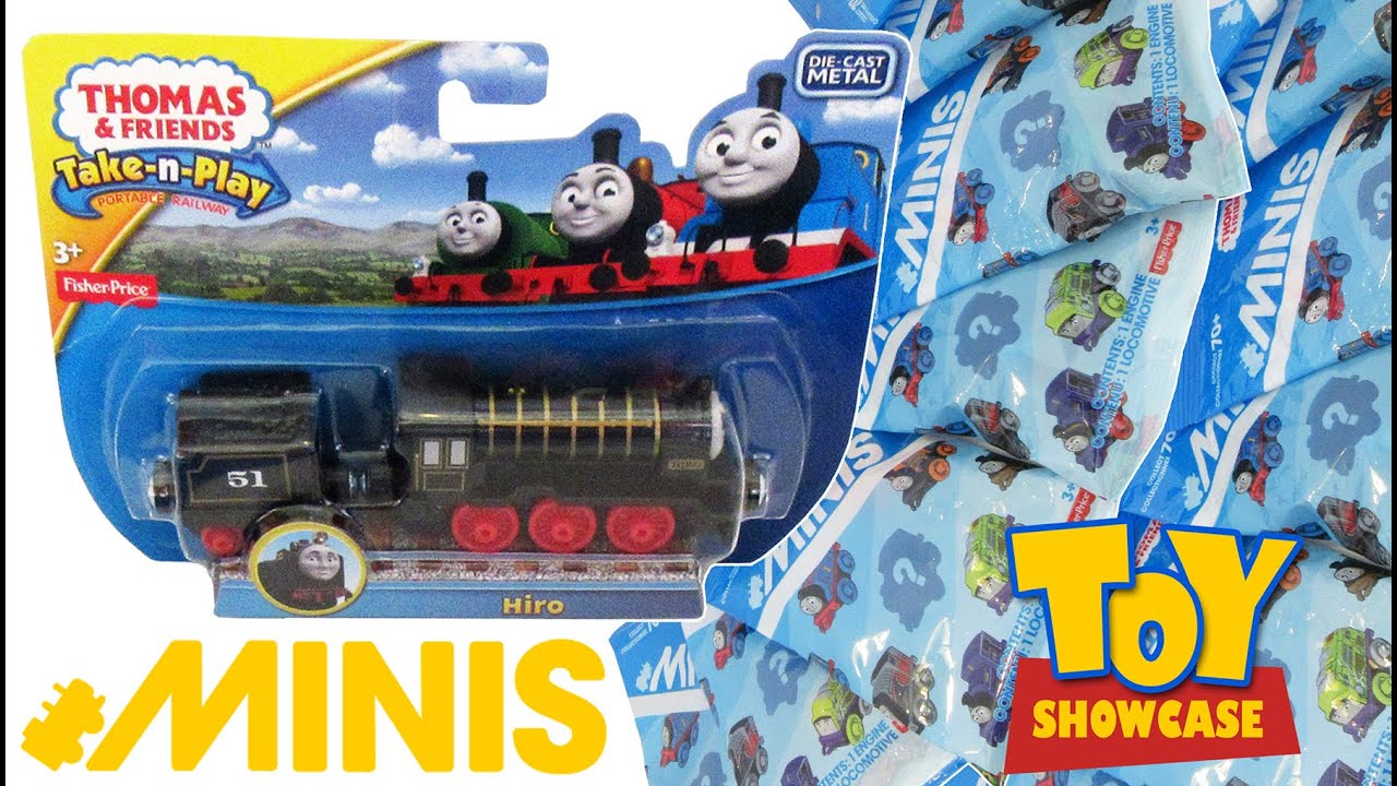 Thomas and Friends Minis Train Collectibles in Blind Bags with Take-n ...