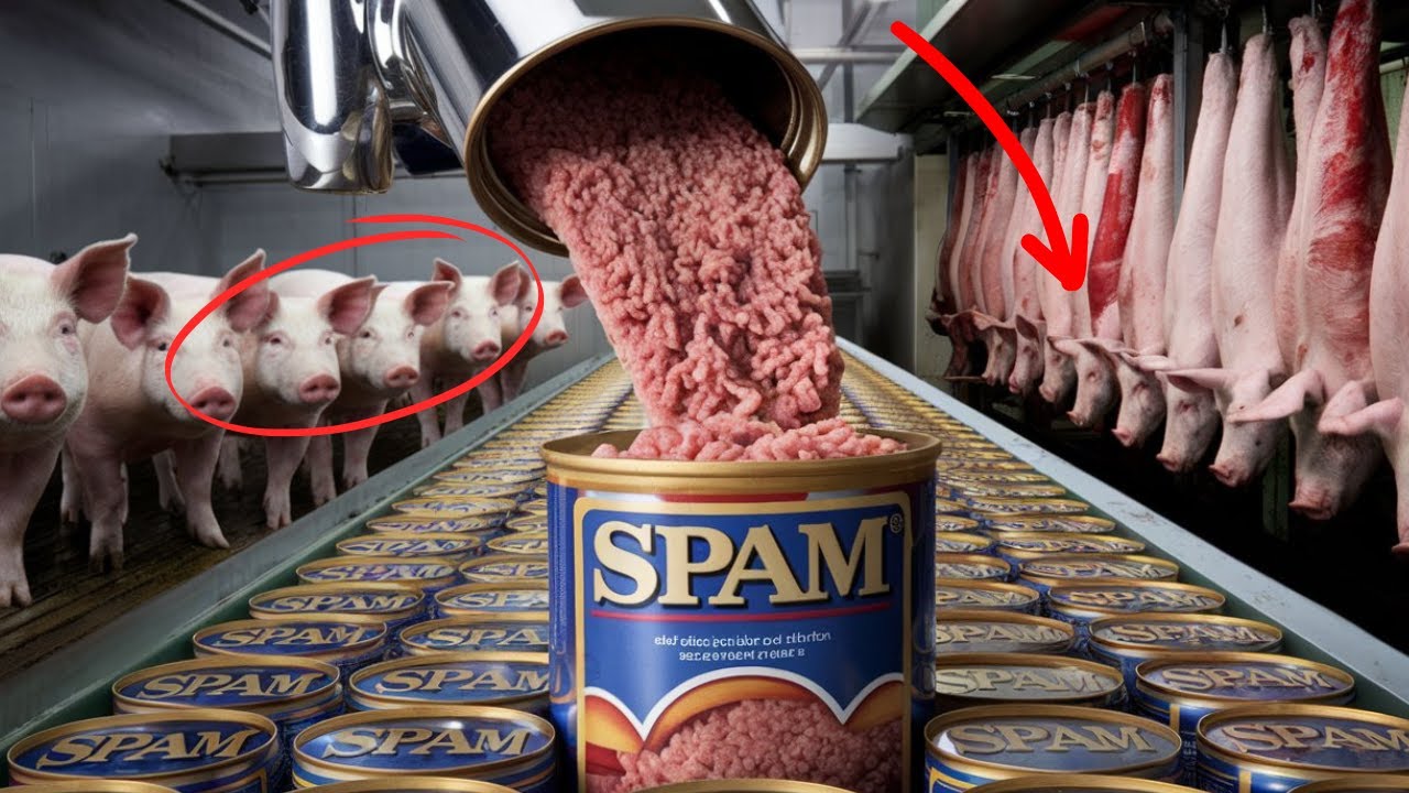 How Billions of SPAM Cans Are Made in Giant Factory! | A Process You ...