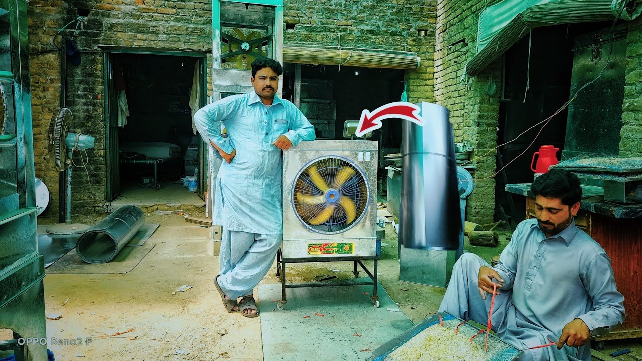How to Make a Inverter Air Cooler at Home || How to Make an DC Air ...