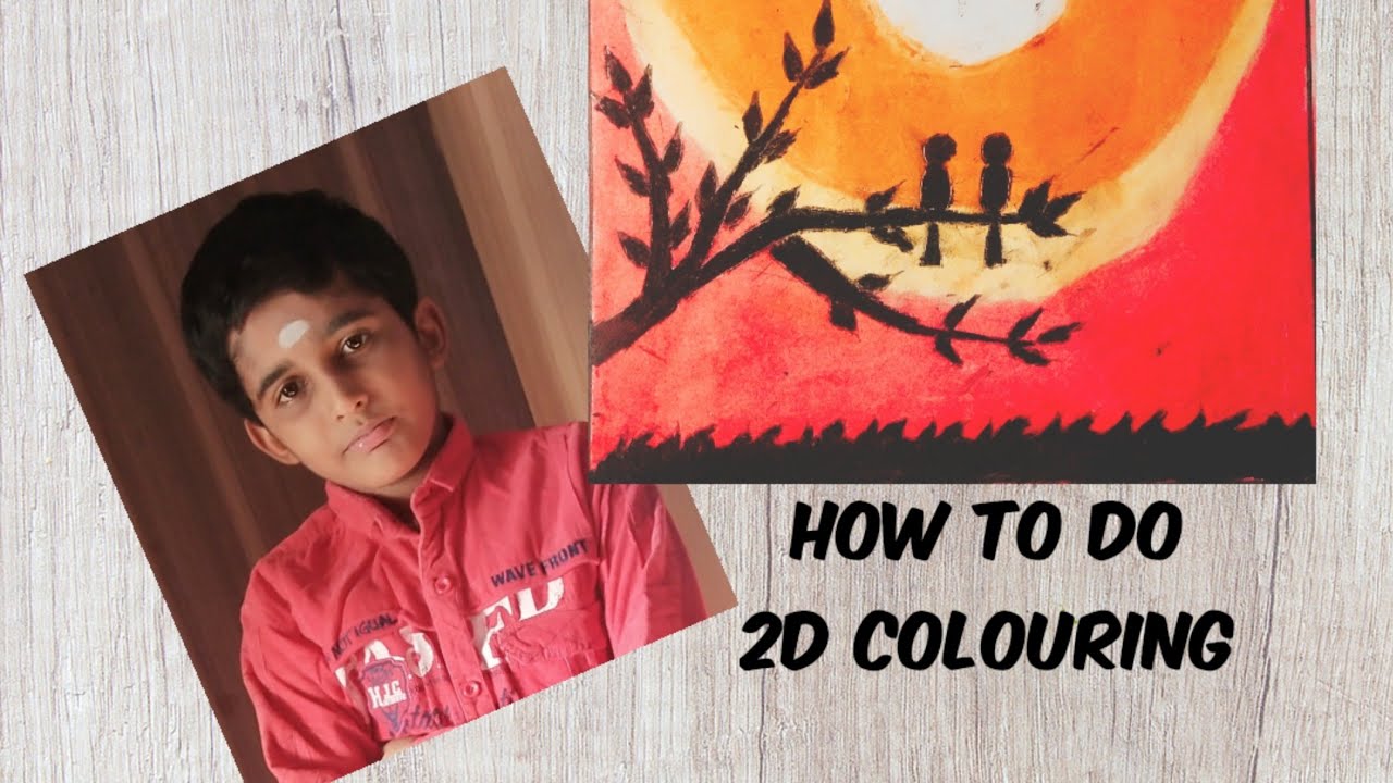 How to do 2D colouring - YouTube