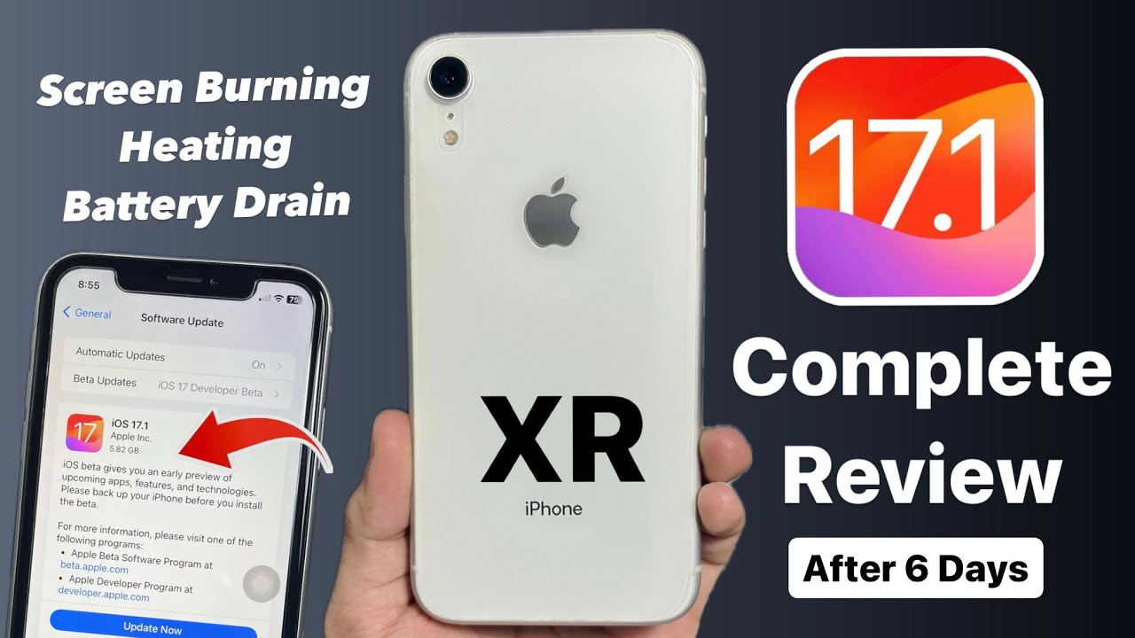 iOS 17.1 iPhone XR - Complete Review on iPhone XR iOS 17.1 - After 6 ...