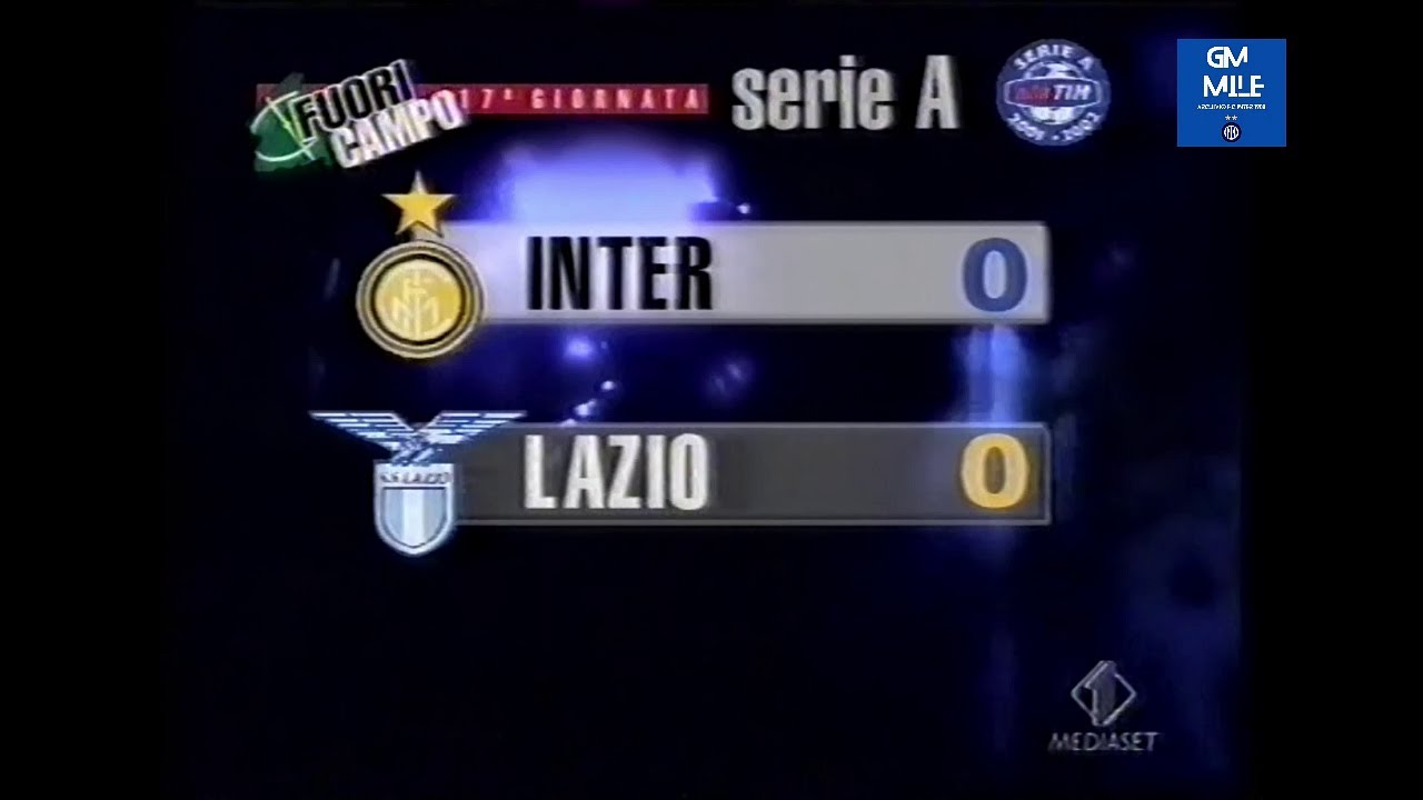 2001-02 (17^ - 06-01-2002) INTER-Lazio 0-0 Servizio 'FuoriCampo ...