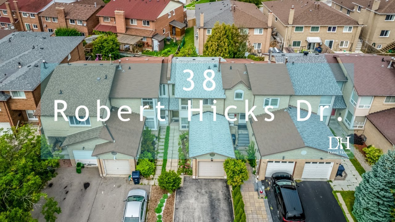 38 Robert Hicks Drive , North York |Donna Hunter Video| - YouTube