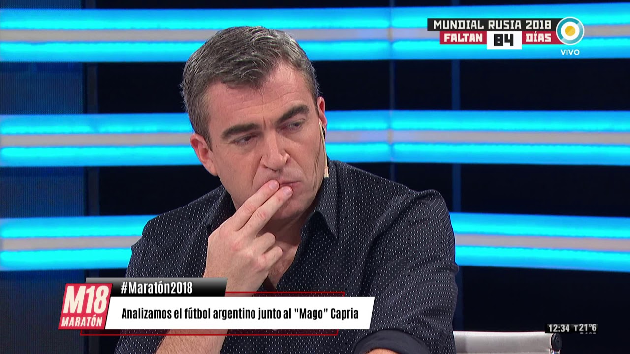 Rubén "El mago " Capria en Maratón 2018 (1 de 2) - YouTube